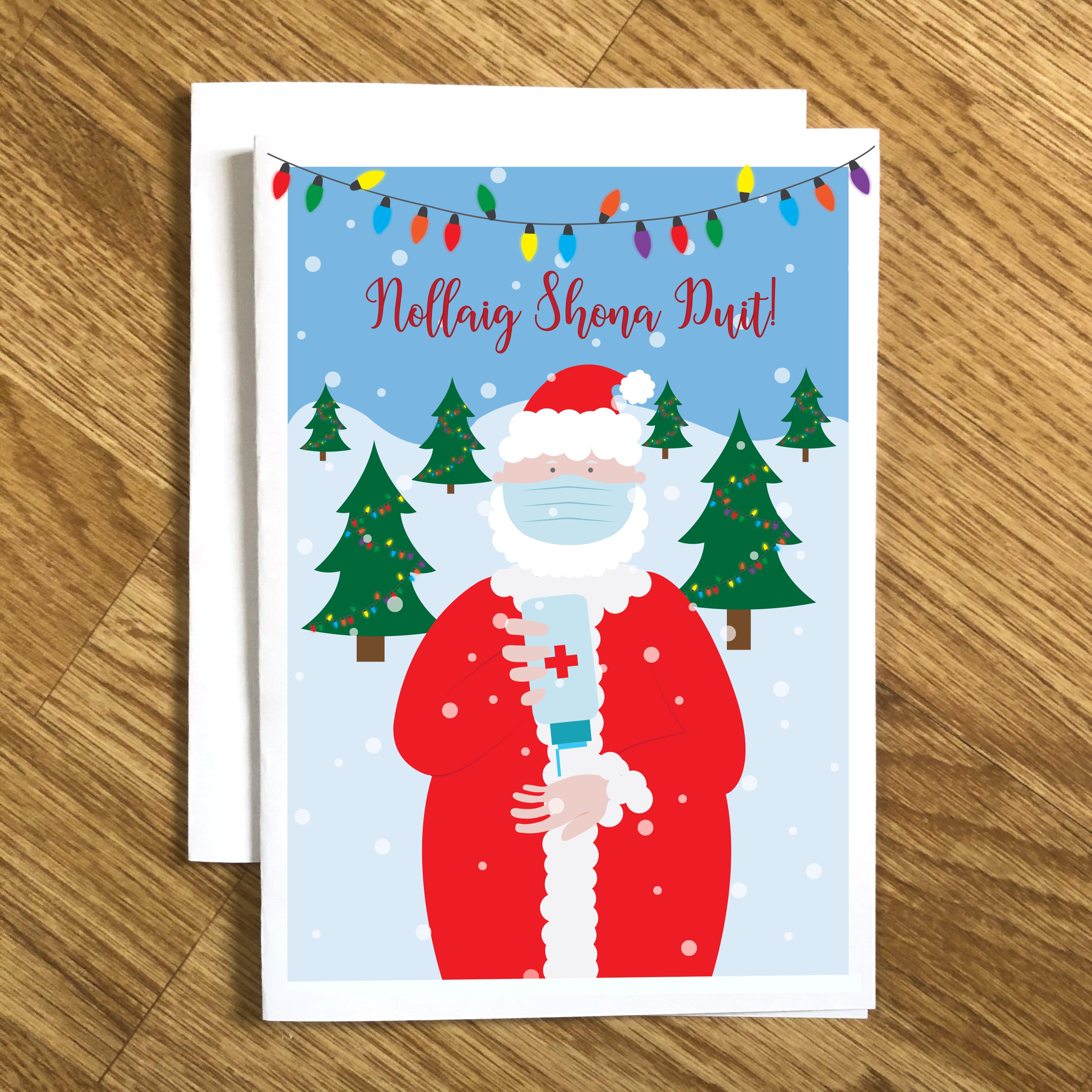 Irish Christmas Cards as Gaeilge | Prints of Ireland